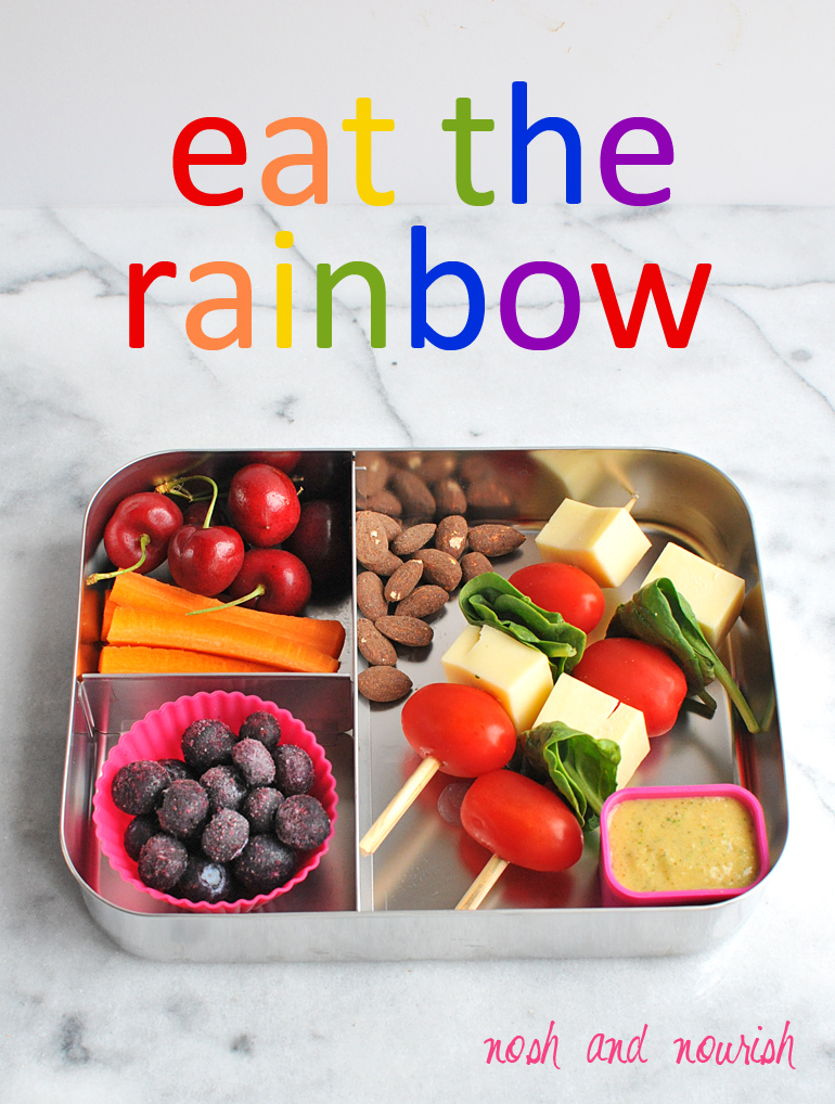 Easy Healthy Lunchbox Ideas + {Homemade Ranch Dressing} | Nosh and Nourish